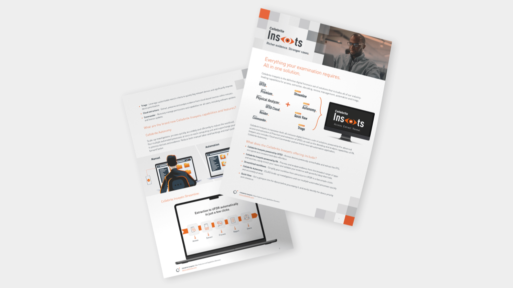 Cellebrite Inseyets | Focus Hub