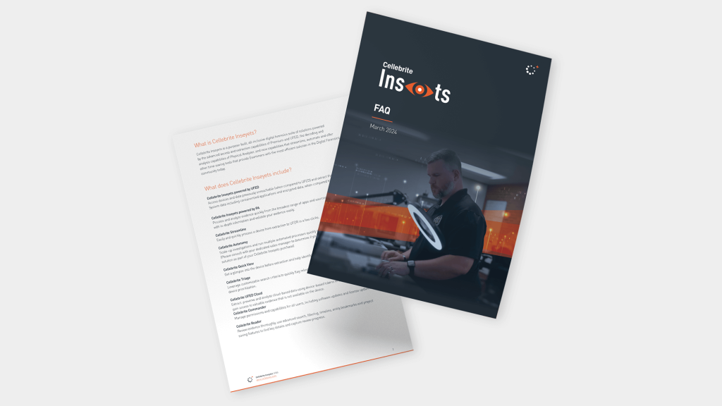 Cellebrite Inseyets | Focus Hub