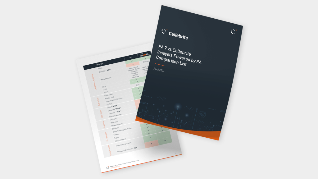 Cellebrite Inseyets | Focus Hub