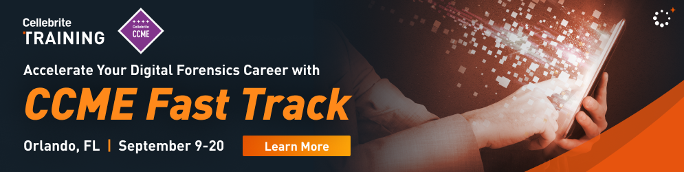 Cellebrite Certified Mobile Examiner (CCME) - Cellebrite