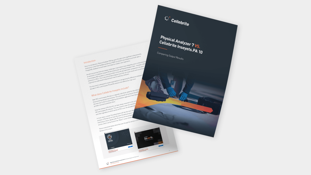 Cellebrite Inseyets | Focus Hub